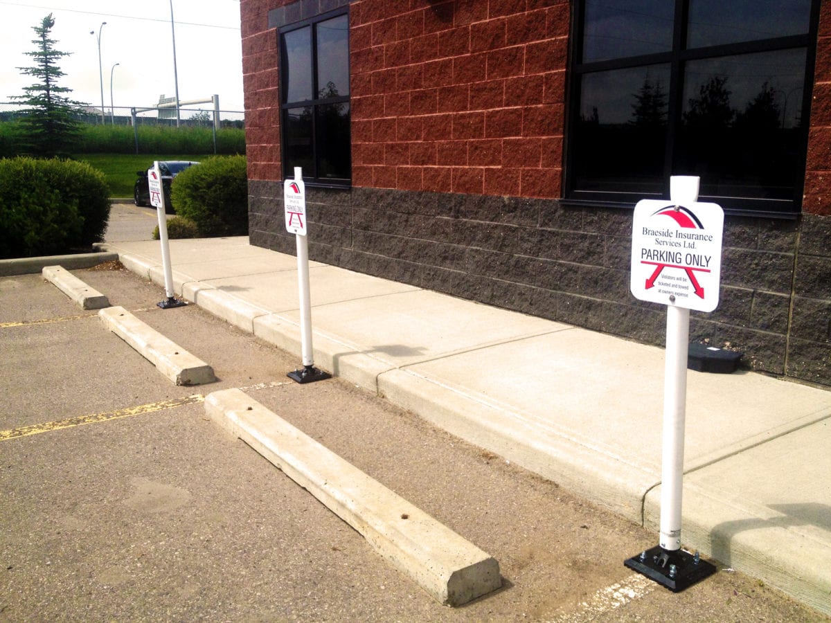 Parking or Street Signs in Calgary | Dream Image Signs
